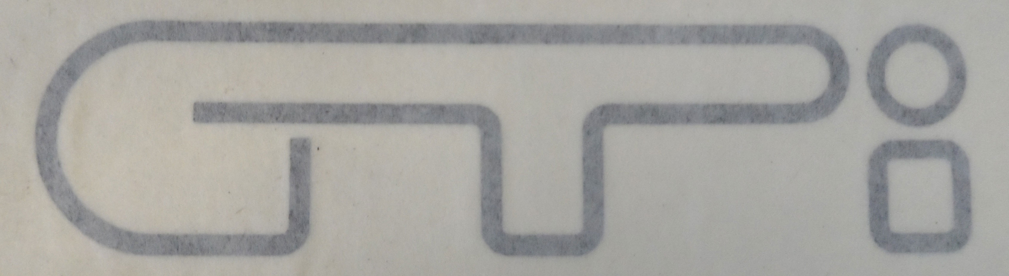 Citroen Visa / BX Black Writing Graphic - Sticker - The Chevronic Centre