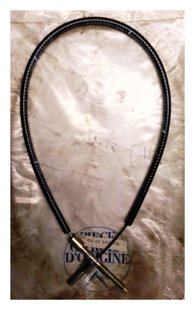 Citroen GS/A Handbrake Cable Right Handside - Part No: GX 42 300 01A ...