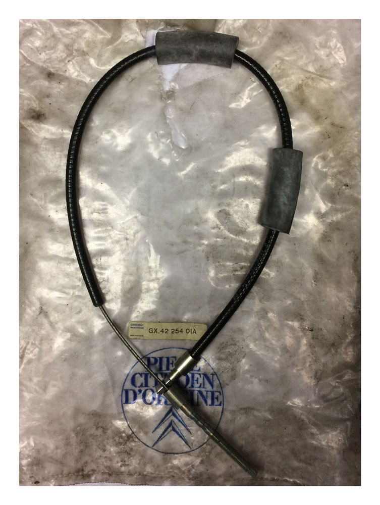 Citroen GS/A Handbrake Cable Left Handside - Part No: GX 42 254 01A ...