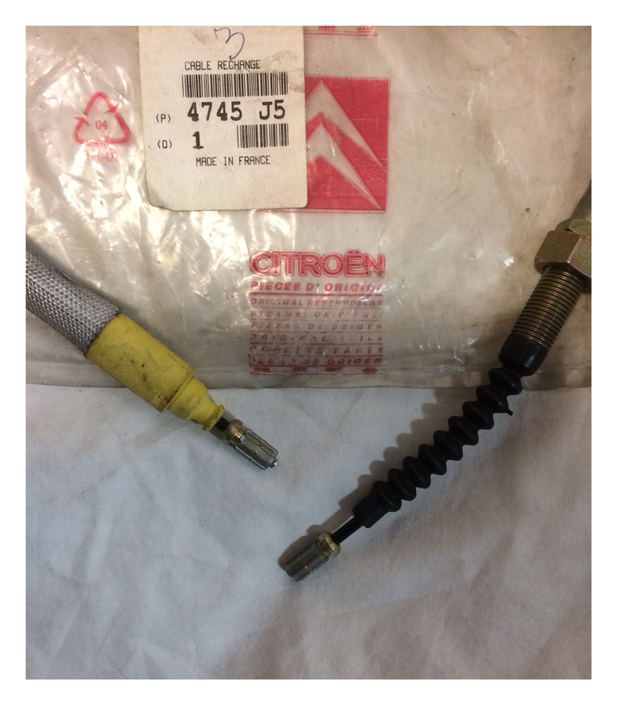 Citroen Xantia V6 R/H Brake Cable - Part No: 4745J5 - The Chevronic Centre