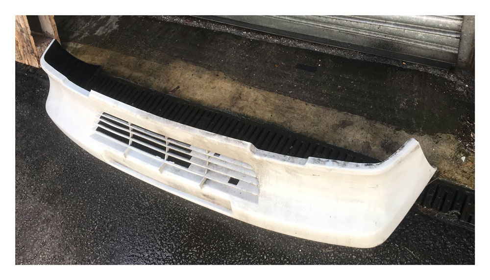 AX Front Bumper - Series 1 - in White - The Chevronic Centre