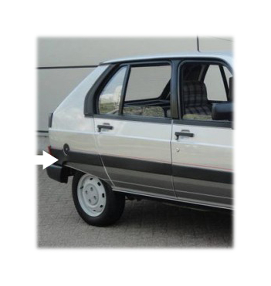 Citroen VISA Wing Trim Right Hand Rear part no: 95556757 - The ...