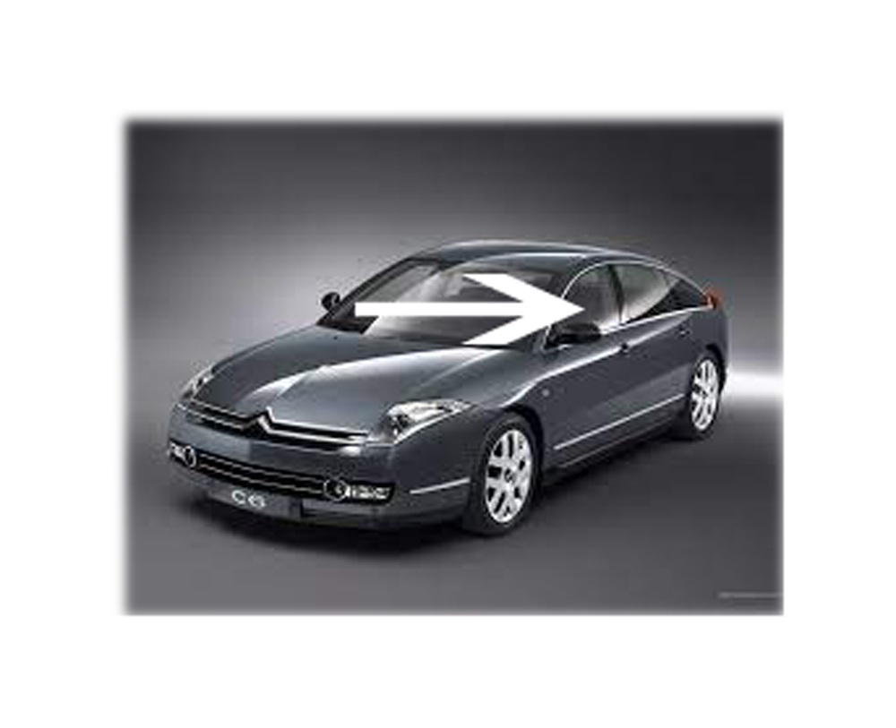 C6 Door Glass Left Hand Front - 9201J3 - The Chevronic Centre
