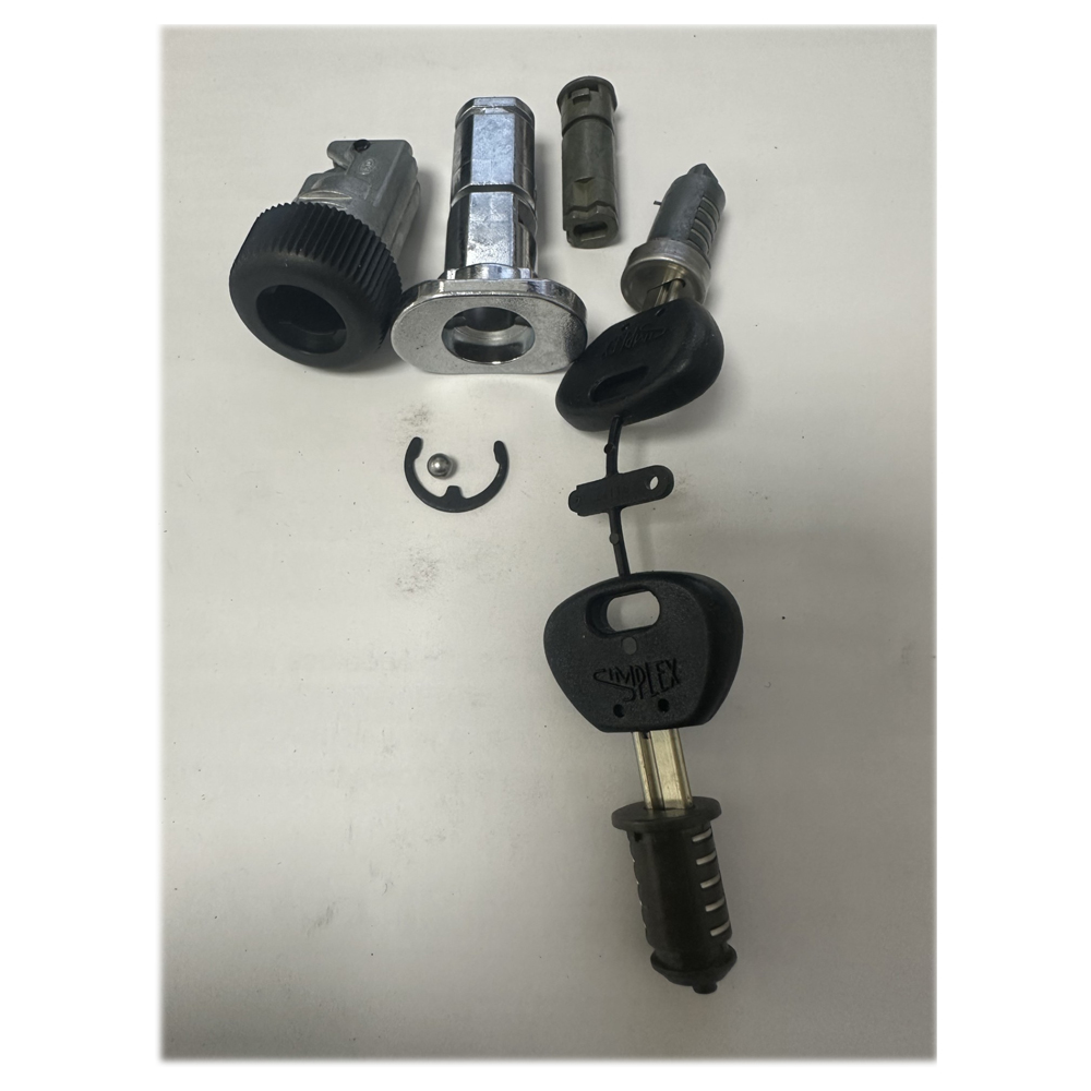 Citroen CX Ignition lock set NEW - 95619612 - The Chevronic Centre
